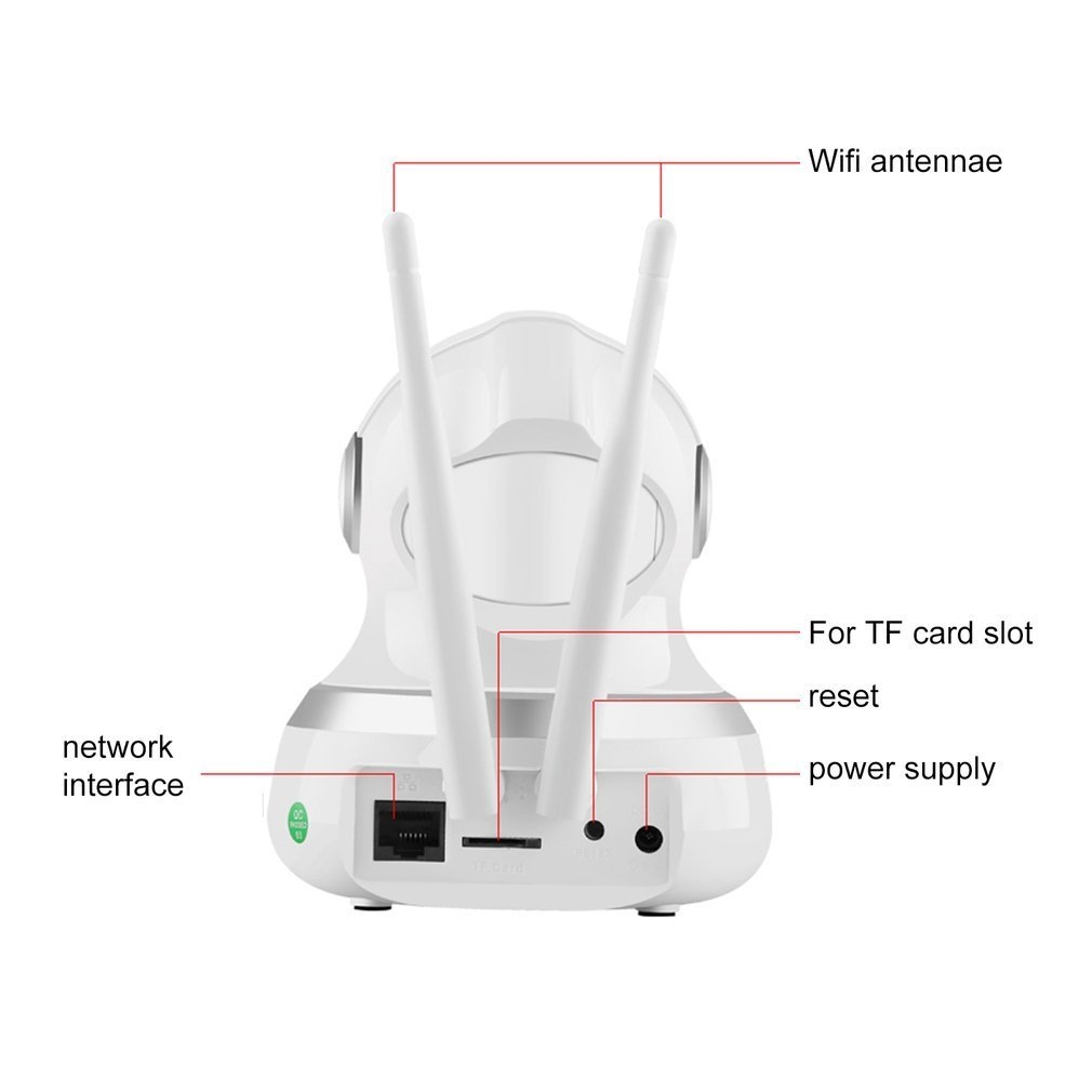 1080P Home Security IP Camera Wireless Smart WiFi Monitor
