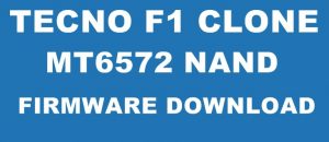 Tecno F1 Clone Firmware Free Download MT6572 Nand - Fidetec