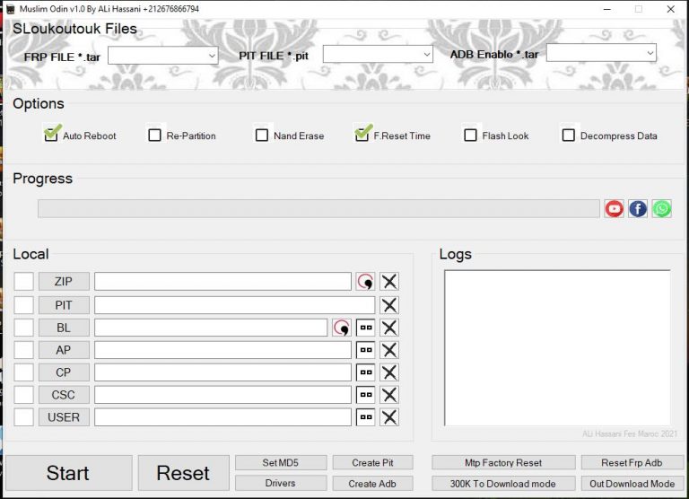 Muslim Odin V1.0 Tool Free Download 100% TESTED - Fidetec